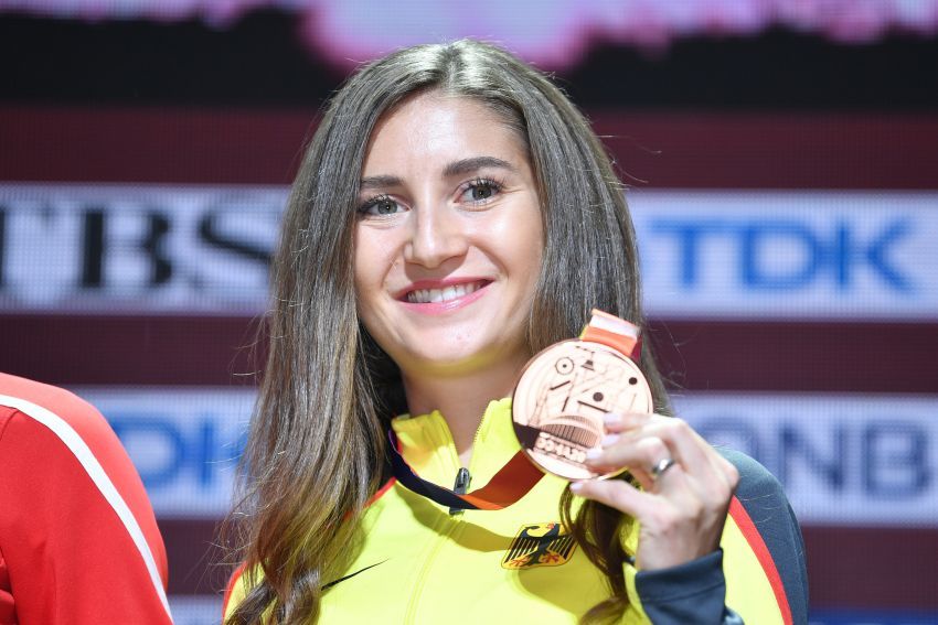 Landessportbund-Präsident gratuliert Krause - Gesa Krause mit Bronze in ...